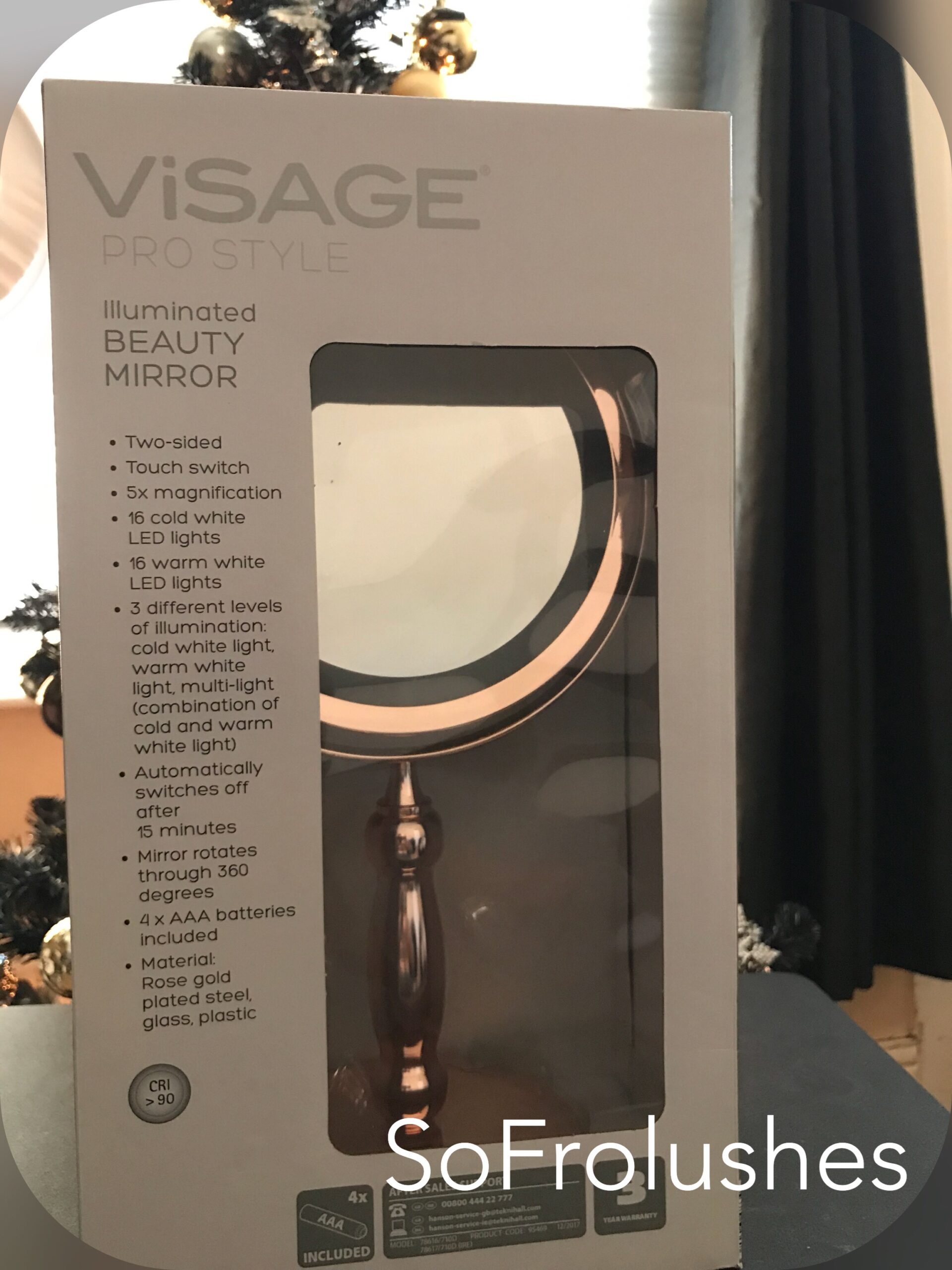 Aldi Visage Pro Style Mirror - SoFrolushes